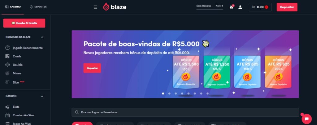 Código Promocional Blaze Hoje – Bônus 2023 até R$5000